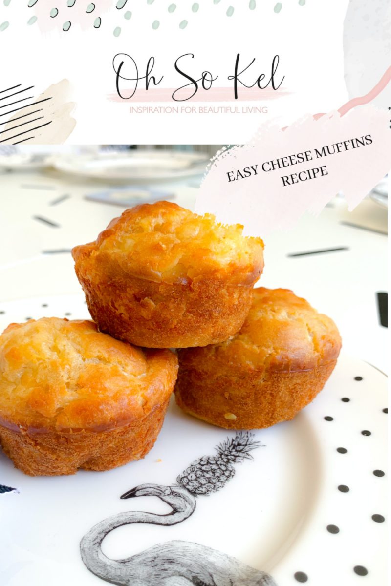 EASY CHEESE MUFFINS RECIPE – OH SO KEL