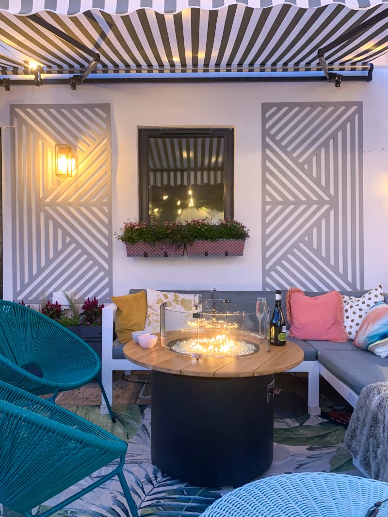 GARDEN MAKEOVER WITH OUTBACK GAS FIRE PIT – OH SO KEL